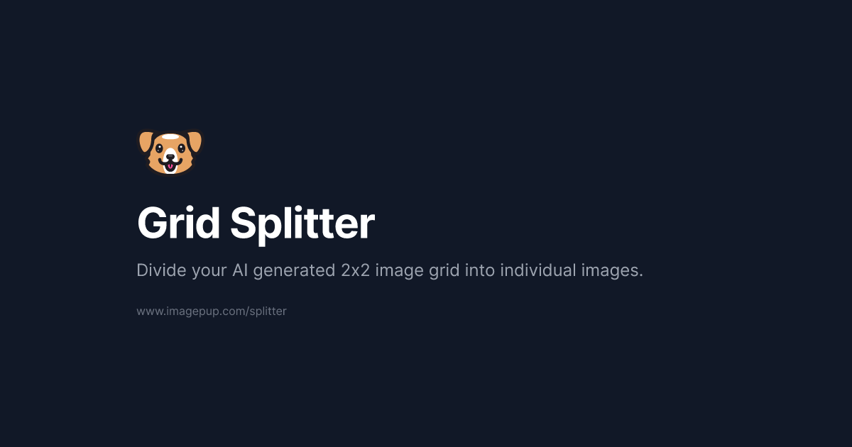 Grid Splitter — Imagepup