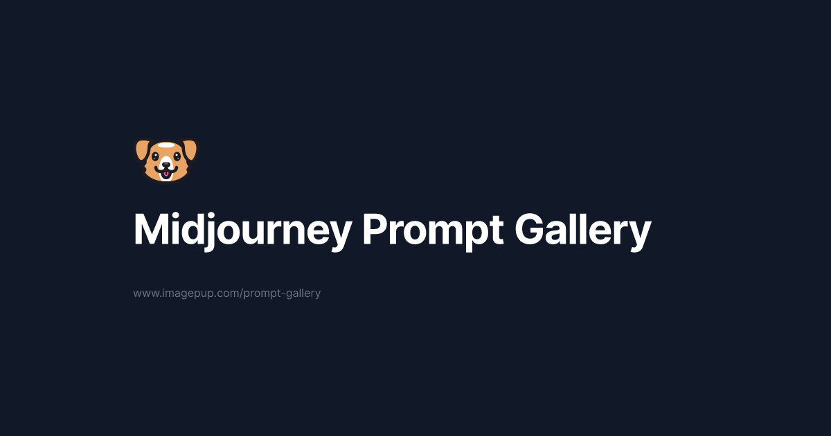 Midjourney Prompt Gallery — Imagepup